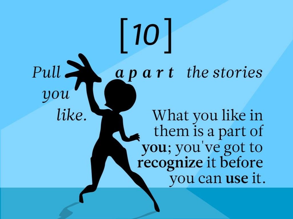 Story Telling tips from Pixar – Animation Insperation